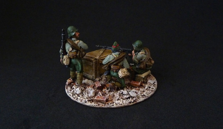 Analogue Hobbies: 28mm Spanish Civil War: Spanish Foreign Legion HMG Team