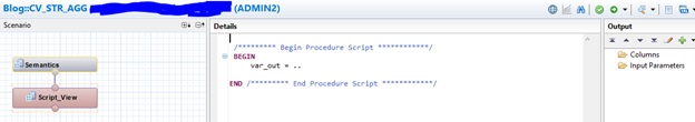 How to Use the STRING_AGG function in SAP HANA Calculation views