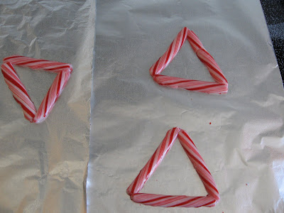 Almost Unschoolers: Melted Candy Cane Stars