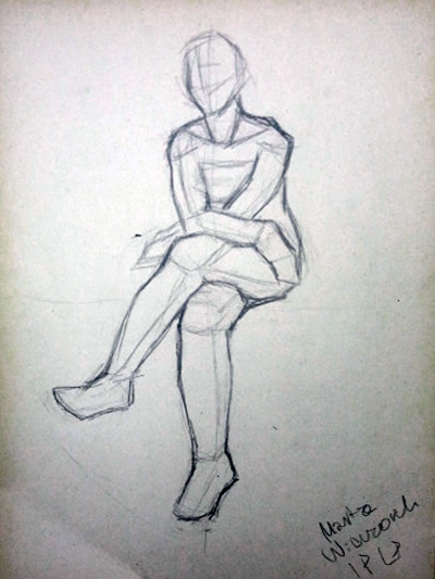 Lid's Art Cafe: Studium postaci