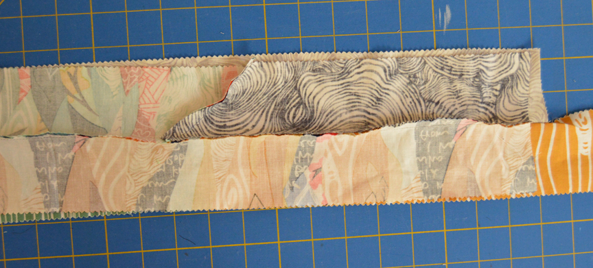Inspired by Fabric: Summer of Sewing: Sew Many Strips Quilt Back