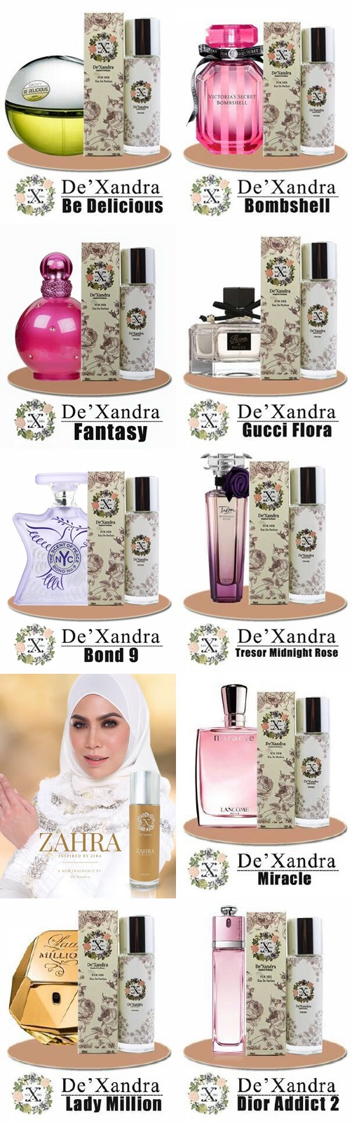 10 Perfume Dexandra Untuk Wanita Yang Paling Wangi & Hot Seller - De ...