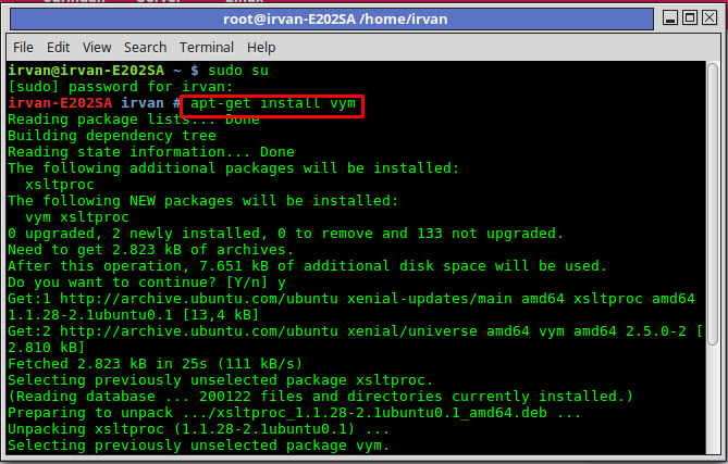 Menginstall VYM (View Your Mind) - Irvan Sakhroni