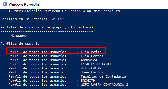 Importar perfiles de wifi con Powershell Wlan-Profiles