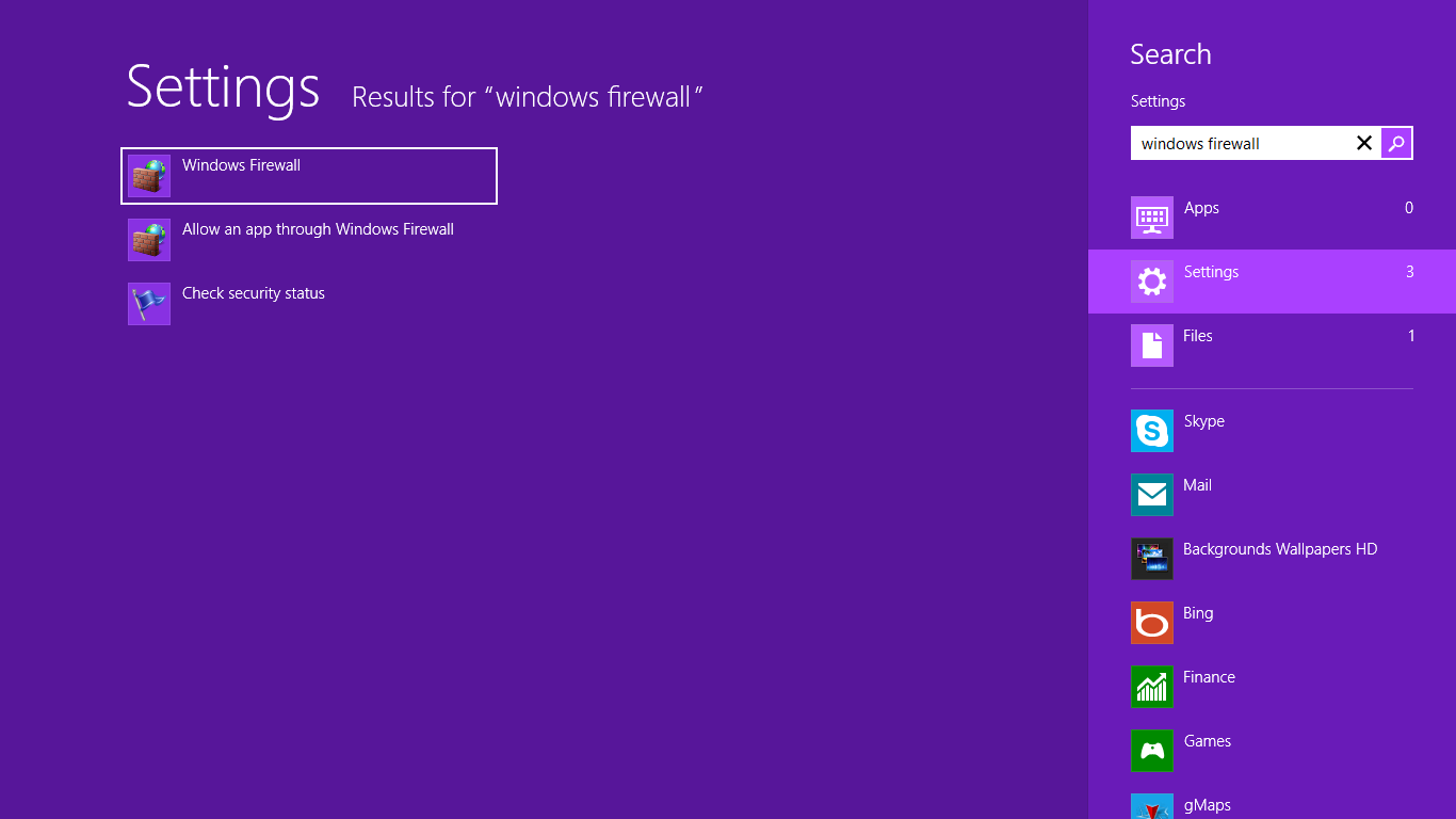 Cara Mengaktifkan dan Non-Aktifkan Windows 8 Firewall ~ Sarana ...