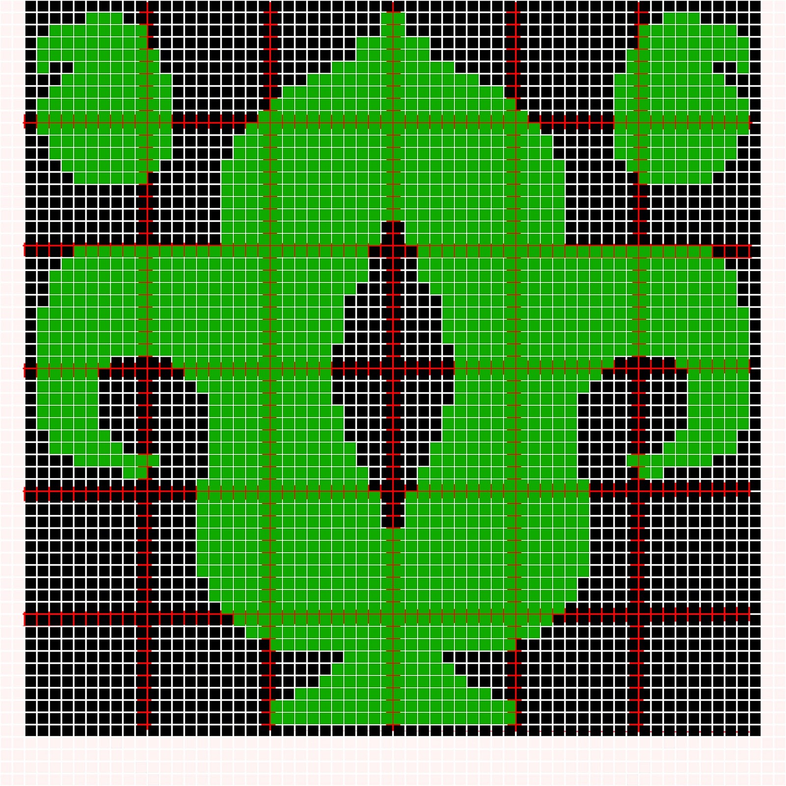 A Hook in Time: Crochet using a graph
