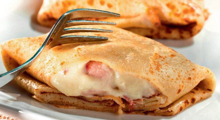 Crêpes au Jambon à L’Emmental et au Comté