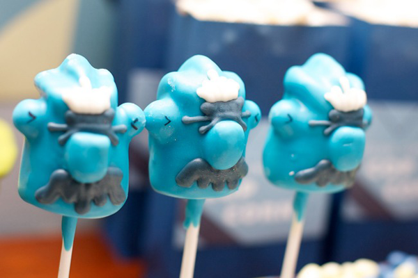 Cupcake With Character: The Heist: Police Birthday Party