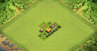 Clash games guide: TOP 6 Clash of clans (COC) Town Hall 1 base.