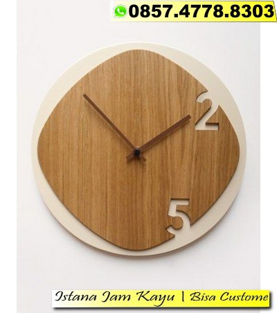 Jam Dinding Kayu Unik, Jam Dinding Kayu Custom, Jam Dinding Kayu Murah ...