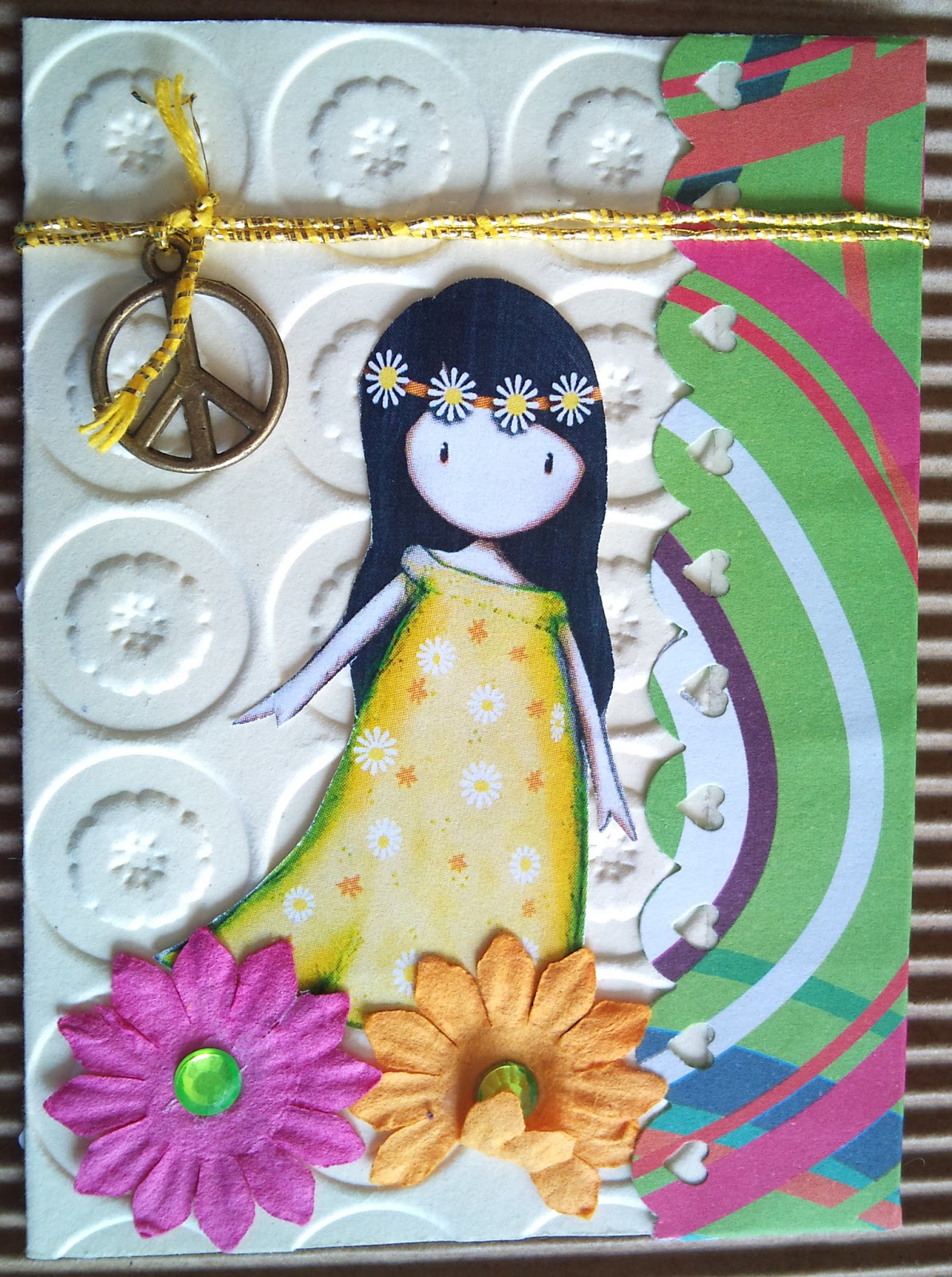 "DORCAS Y ALGO MAS": ATCs "Flower Power"