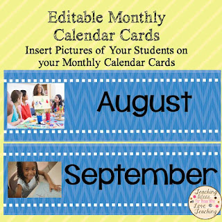 Classroom Freebies Too: Calendar Fun