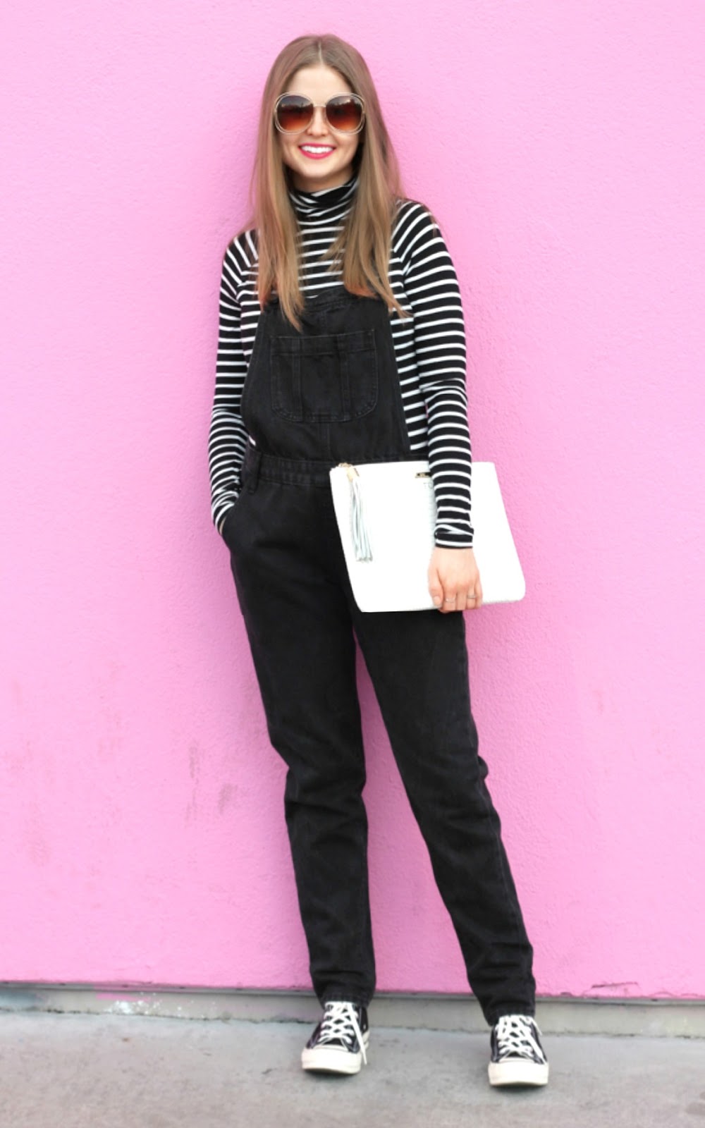 Simply Classy: Black Overalls