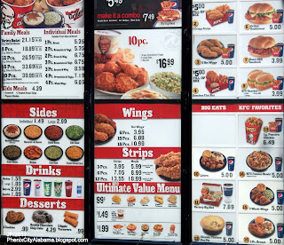 KFC Full Price Menu 2011, Full Price List Of KFC | World Celebrities ...