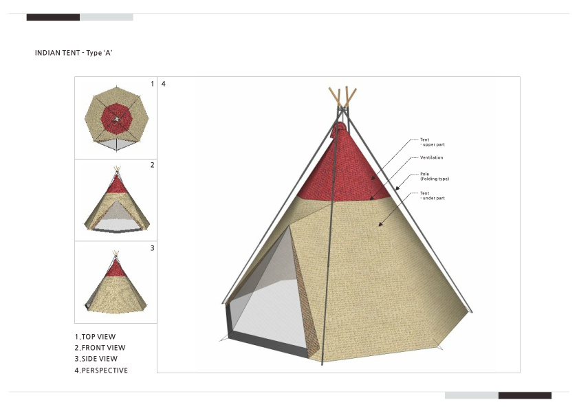 Tent design - indian tent