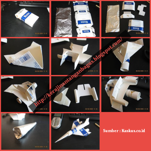 5 Contoh Kerajinan Tangan Dari Bungkus Rokok Mudah Dibuat