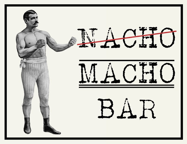 The Parker Project: Manly Party Signs - Freebie