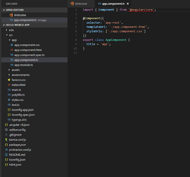 GETTING STARTED WITH ANGULAR 5