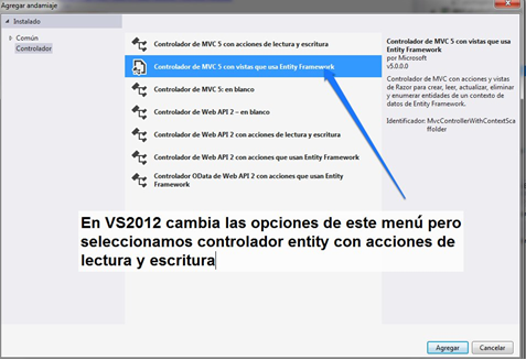 DW Software: TUTORIAL: CRUD con MVC y Entity Framework