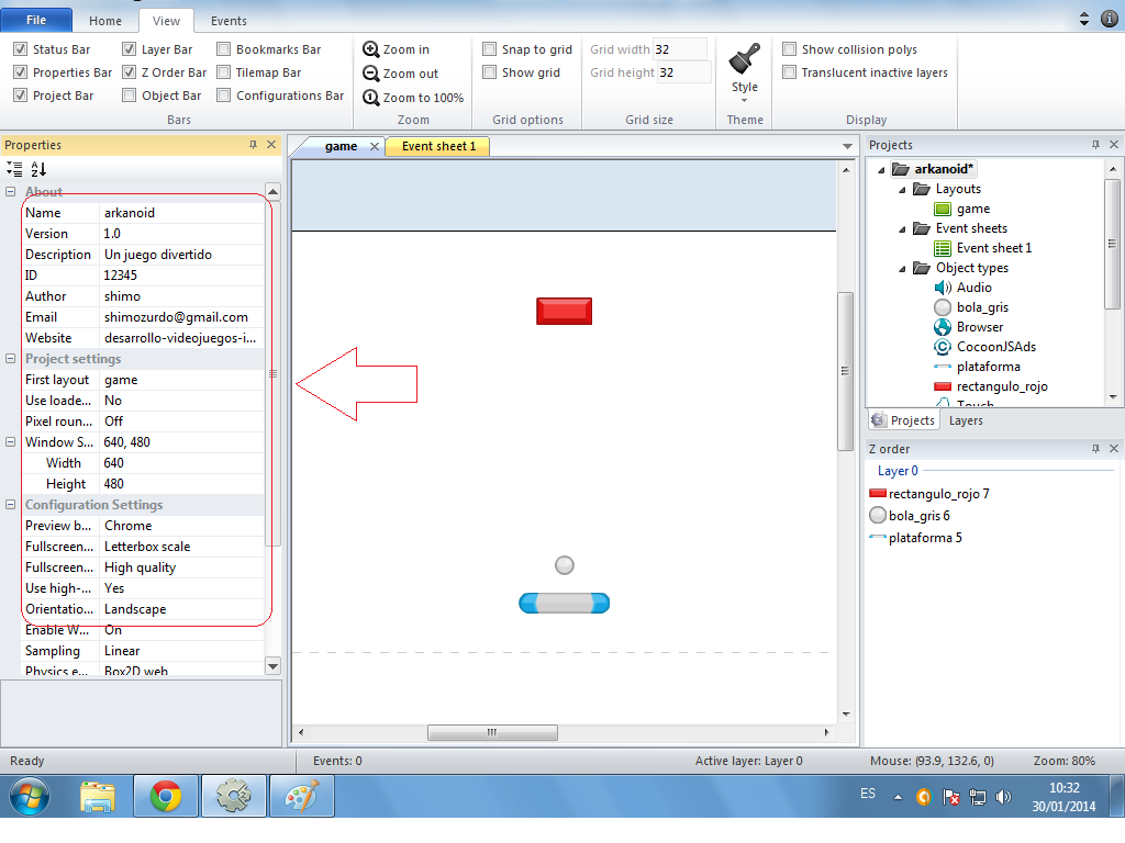 Desarrollo de videojuegos para todos: El primer Videojuego (Parte 2)