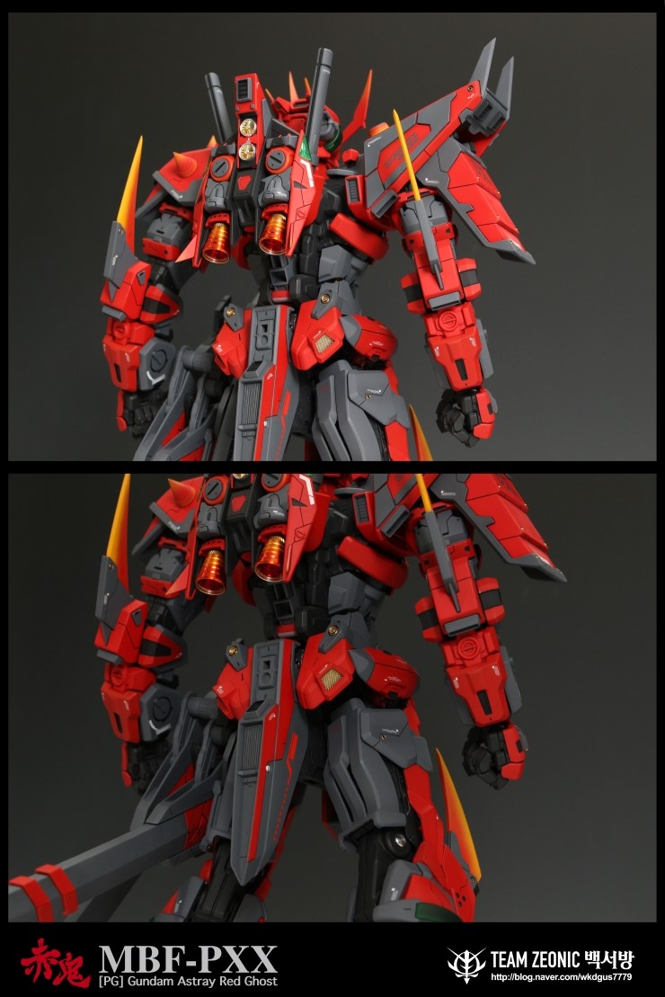 Custom Build: PG 1/60 Gundam Astray Red Ghost