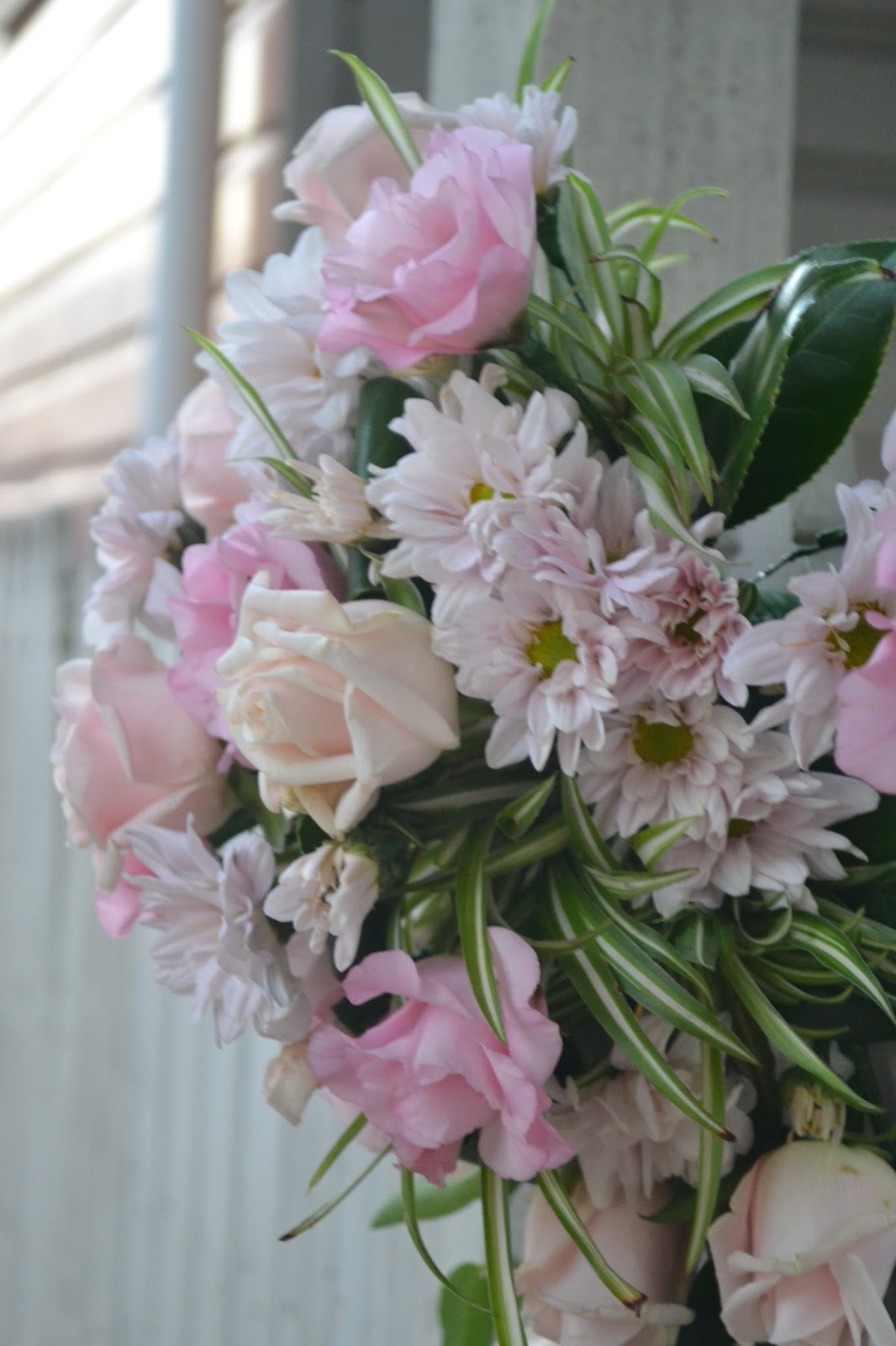 French Blue and Peachy Pink: THURSDAY FLOWERS.....Pink, Pink and more Pink