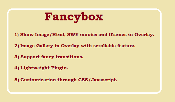 jQuery Fancybox | Web Technology Experts Notes
