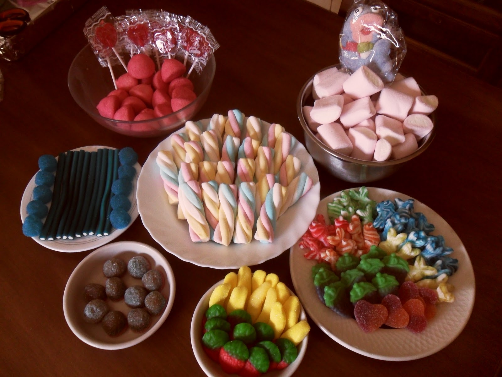 Tarta de chuches