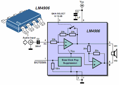 Boomer Audio Power Amplifier Using LM4906