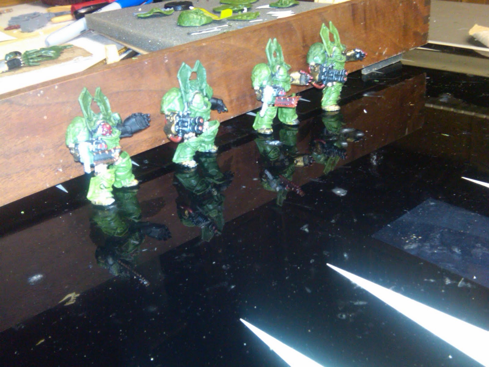 Hellz Realm (Warhammer 40k): Khorne Terminators - Green Stuff