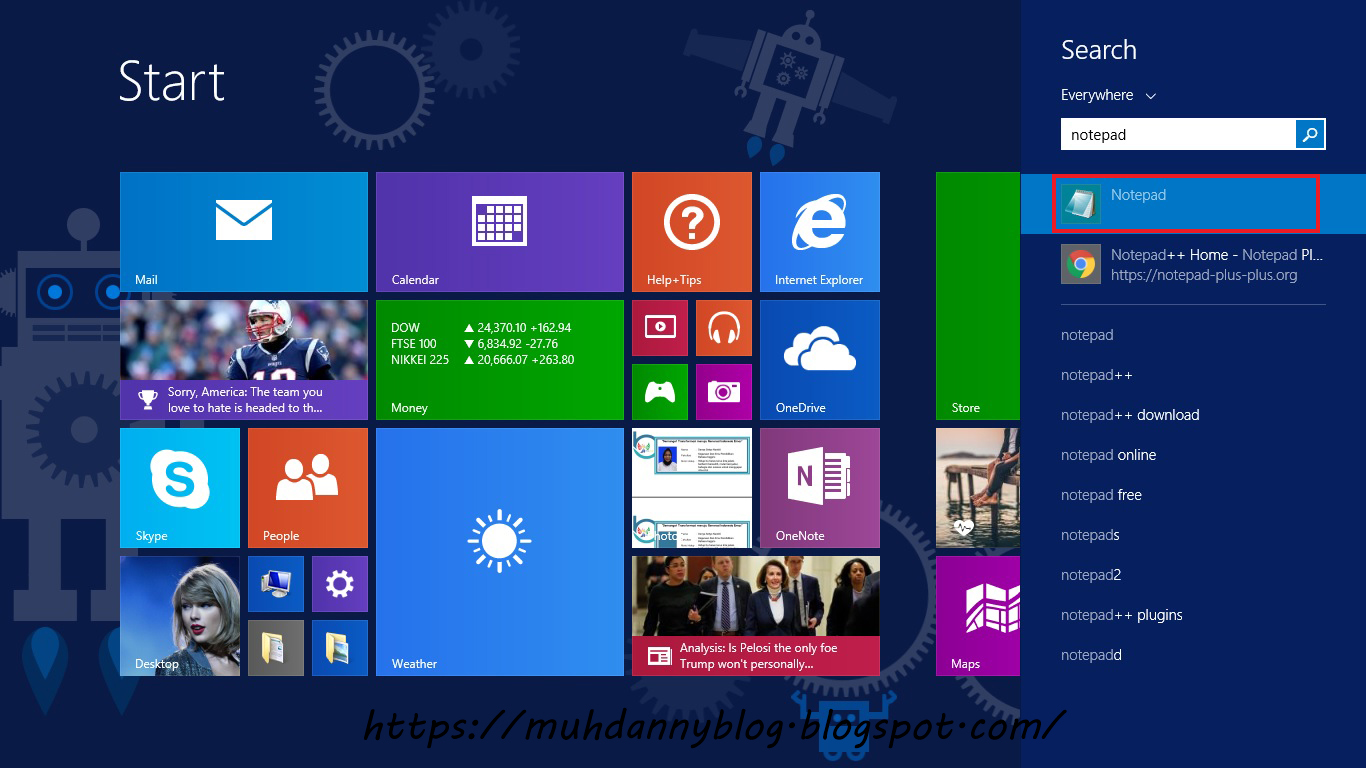 Cara membuat file shortcut URL untuk website dan blog - Danny Blog
