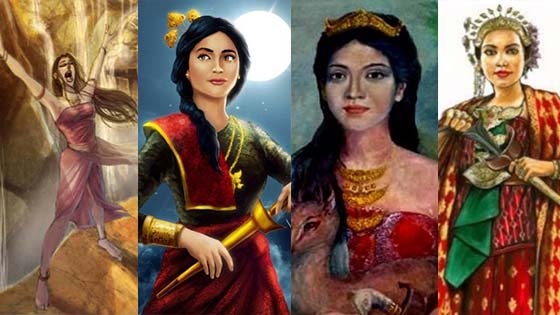 Kisah Lagenda 5 Puteri Alam Melayu Yang Ramai Orang Tak Tahu