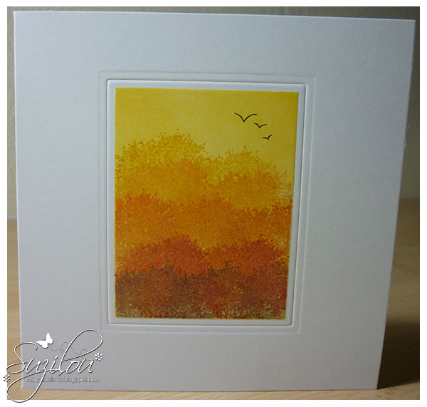 Suzilou's Blog Spot: Less is More - Autumn