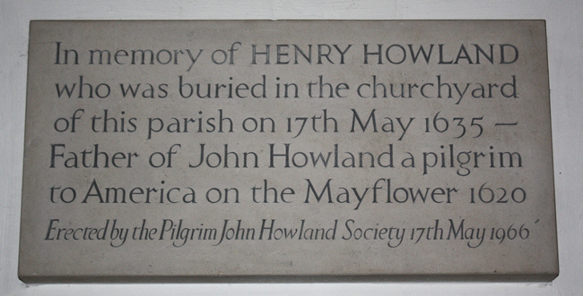 Grave Mistakes: Henry Howland was the father of one of the Pilgrim ...