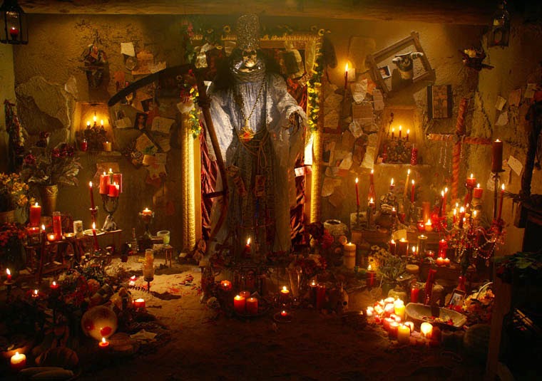 Le Sanctuaire.: Charge d'un sac mojo par la Santa muerté ( par Sirius ...