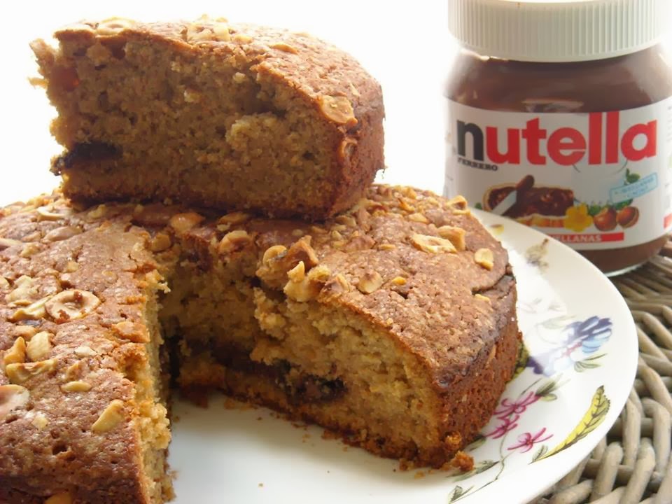 el mundo del chocolate: Pastel de Nutella y Canela!!