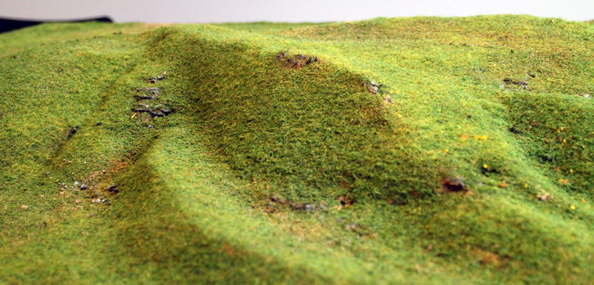 1000 Foot General: Making Terrain Boards Part 6: Grass and Vegetation