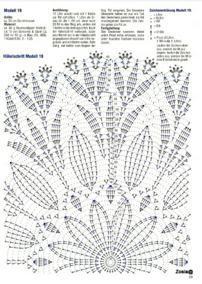 Tina's handicraft : 82 designs & patterns for tablecloth