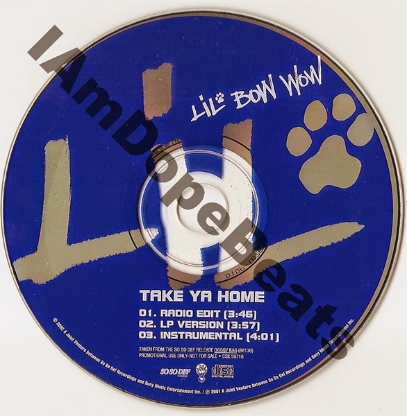 Iamdopebeats Catalog Lil Bow Wow Take Ya Home Promo Cd Single