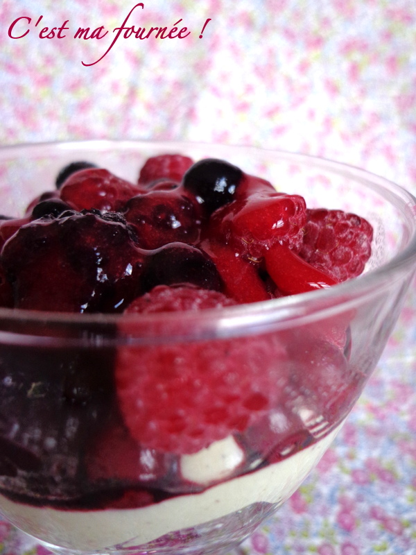 Trifle aux fruits rouges