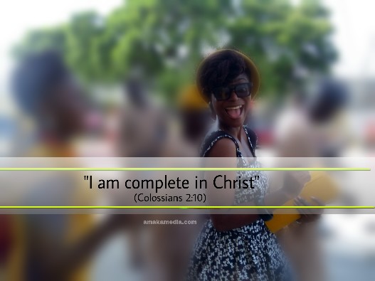 Being Complete In Him