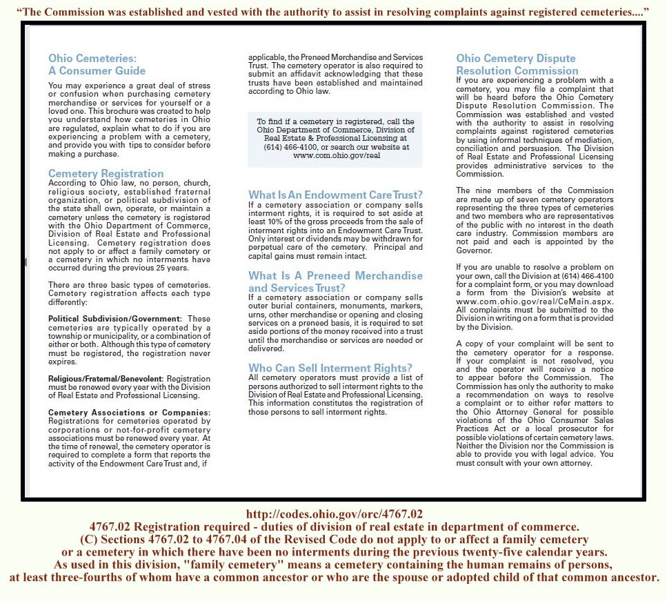 Exploring Almost Forgotten Gravesites in the Great State of Ohio ...