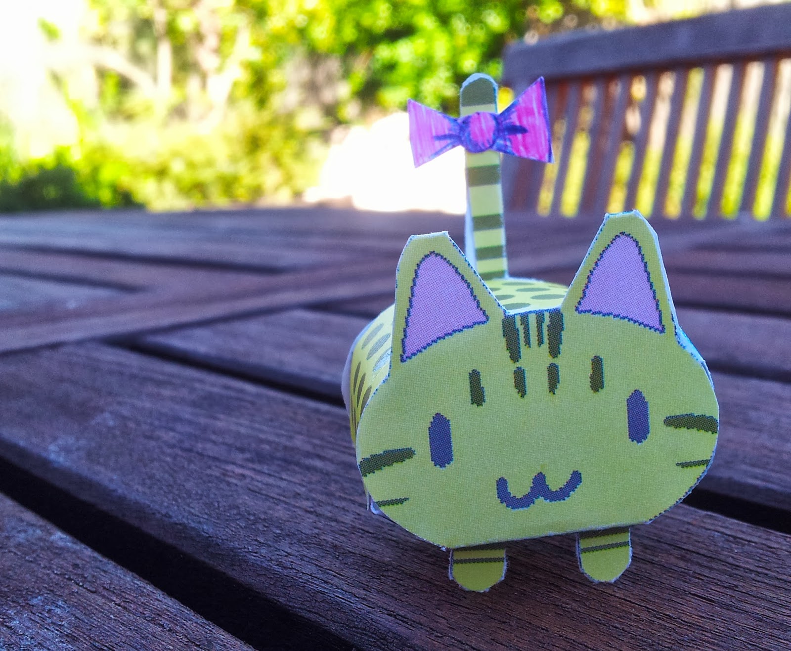 SinTele: Gatitos papercraft
