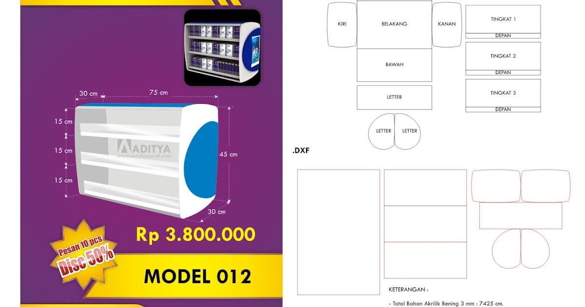 TOKO ACRYLIC MURAH BUKA 24 JAM HUBUNGI ADITYA 089619395080: Membuat ...