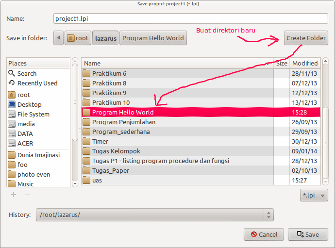 Berkenalan dengan Lazarus, Alternatif untuk Delphi di Linux