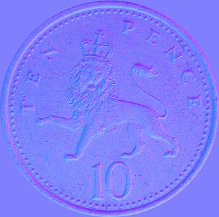 Dan's Interactive Media Pages: Normal Maps of Coins Part 2