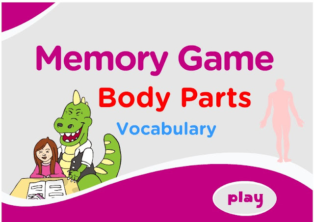 English is FUNtastic: Body Parts - Interactive Memory Game