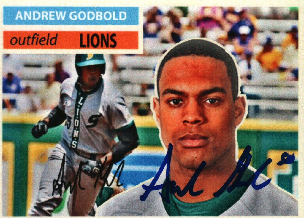 Jackson's Autographs: Andrew Godbold: OPRF Graduate, Dodgers Prospect ...