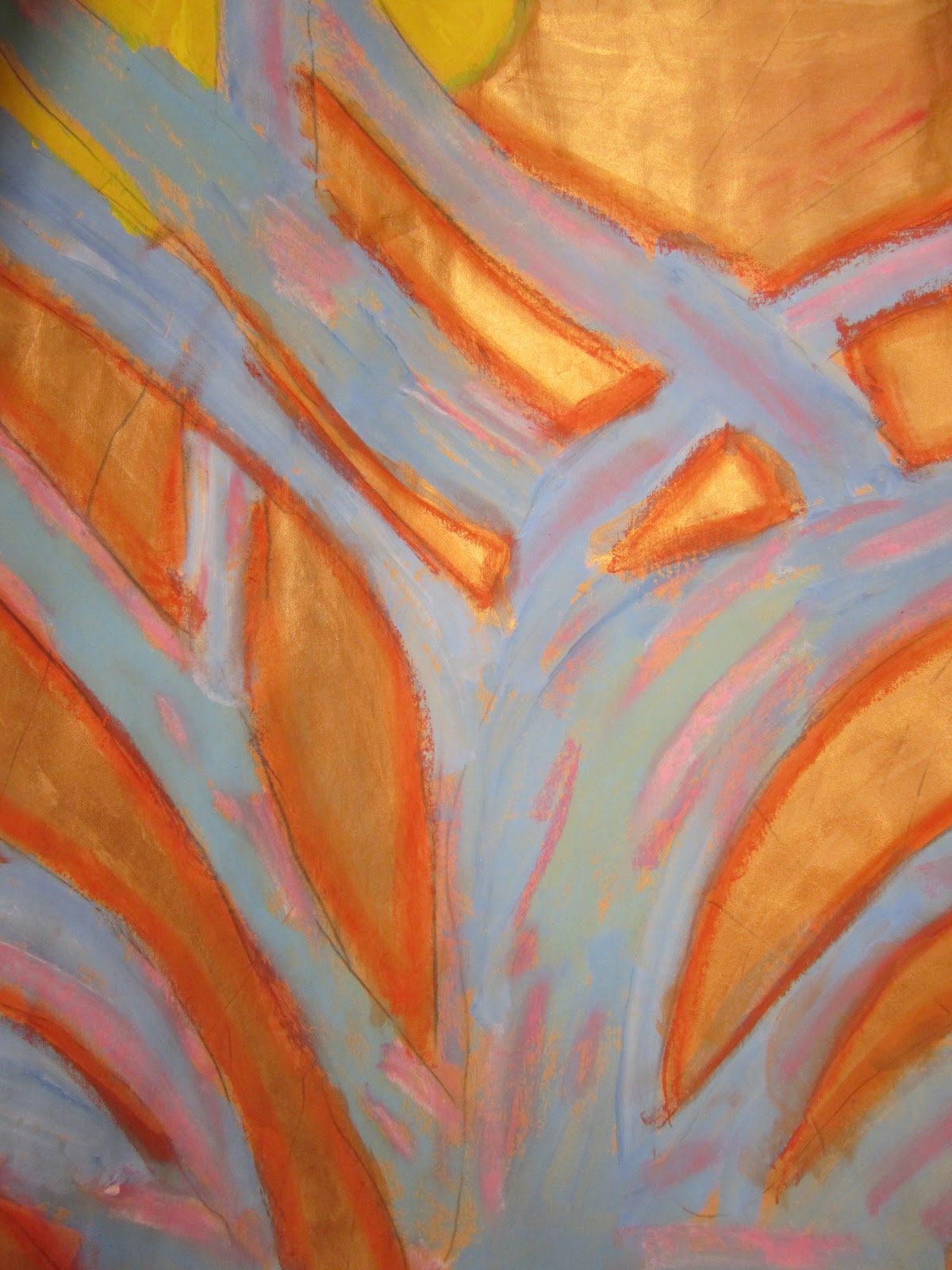 Think Create Art: Positive and Negative Space Tree Branches