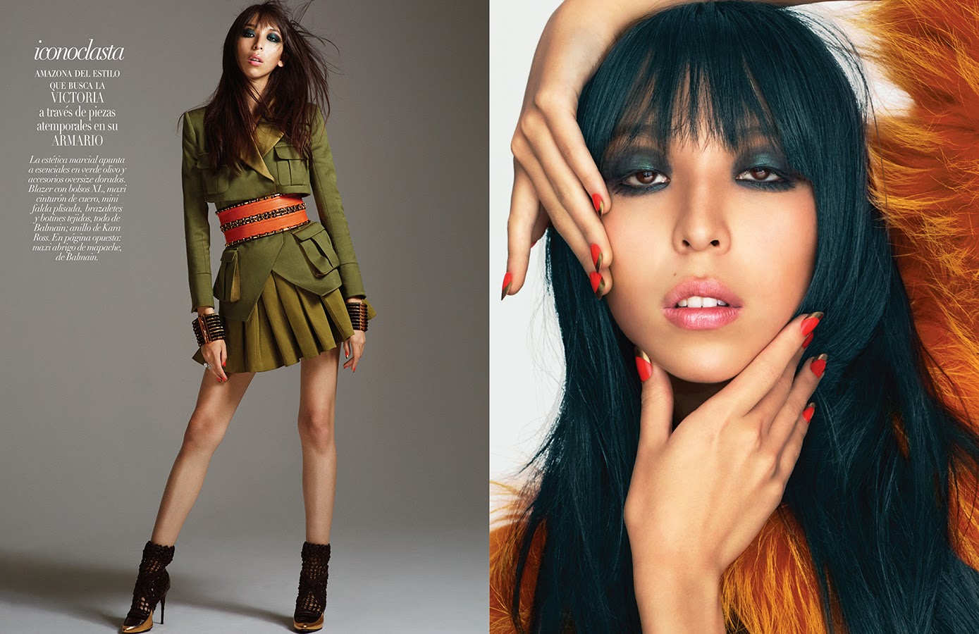 Issa Lish / VOGUE México, December 2014. - WANTED Model Management